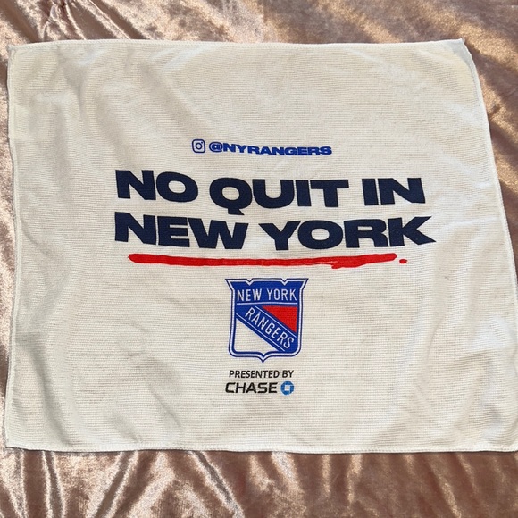 Other | New York Rangers No Quit In New York Towel | Poshmark